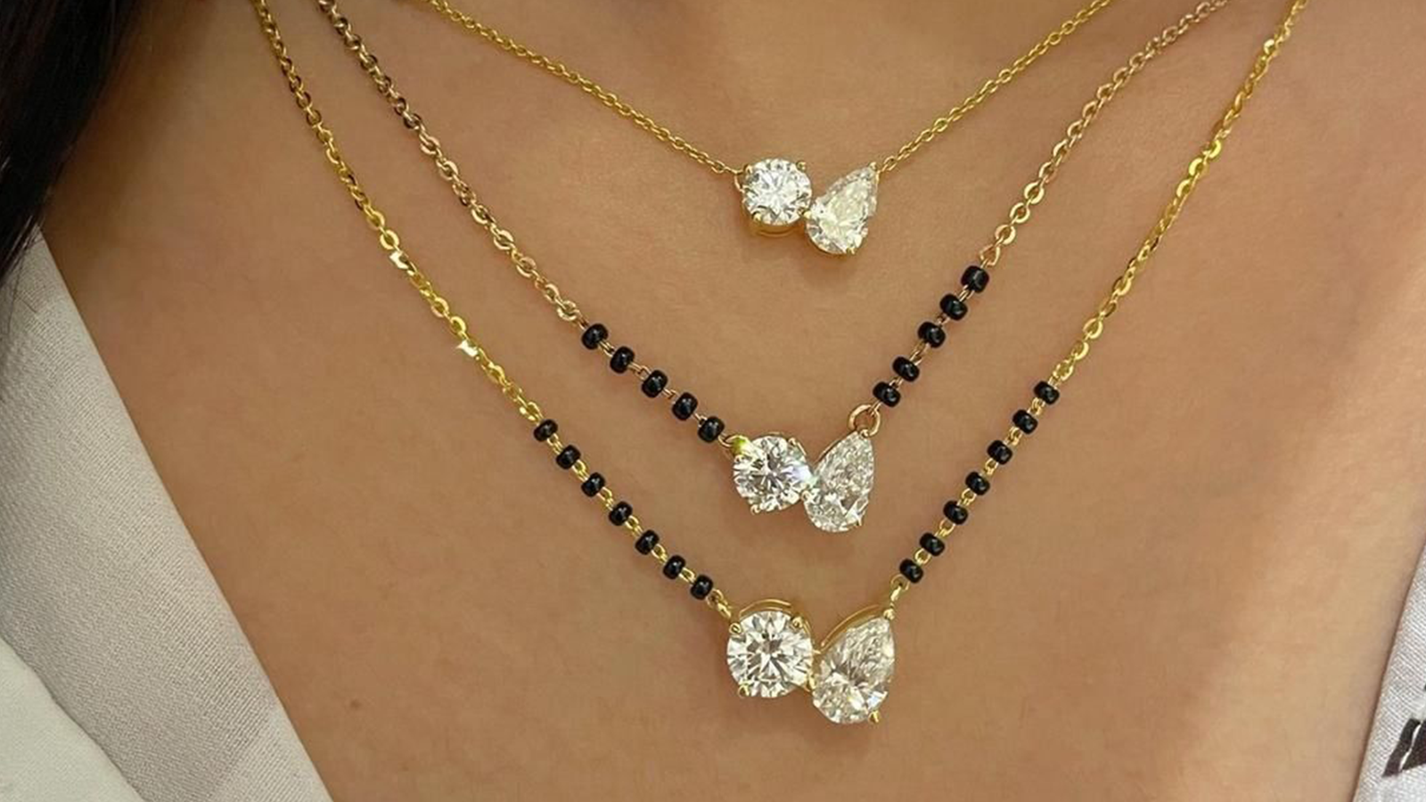 Minimalist Mangalsutras: Embrace Simplicity in Wedding Jewelry with Di
