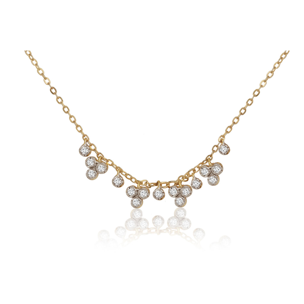 Buy Raindrop Diamond Necklace Online - DIAi Designs