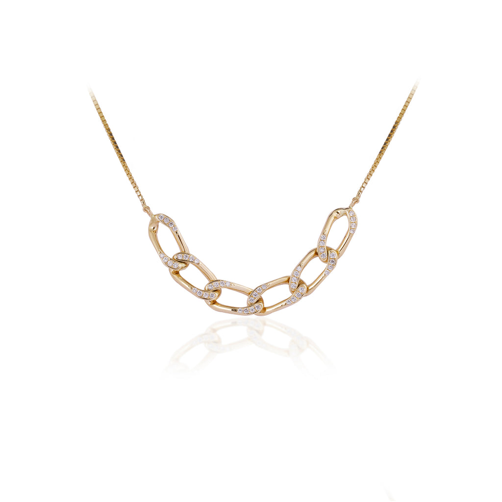 Lab-Grown Cuban Pendant Necklace | DiAi Designs