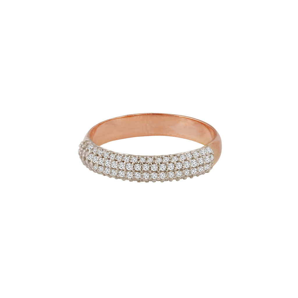 Lab-Grown Full Encrust Diamond Band | DiAi Designs